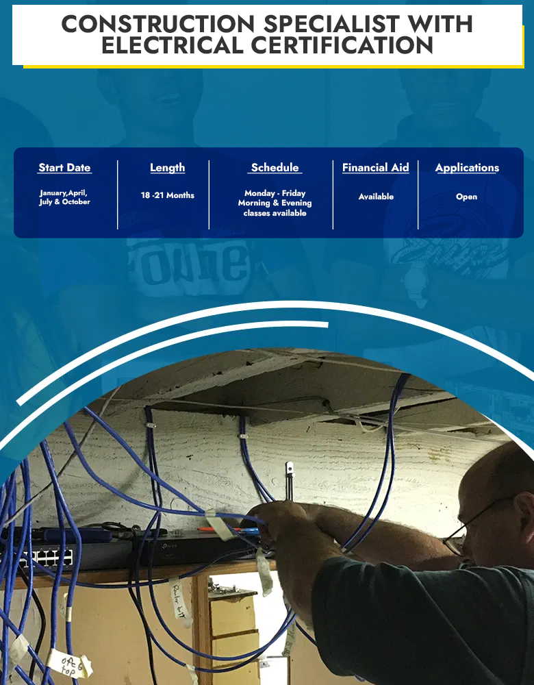Construction Specialist with Electrical Certification - IITNJ