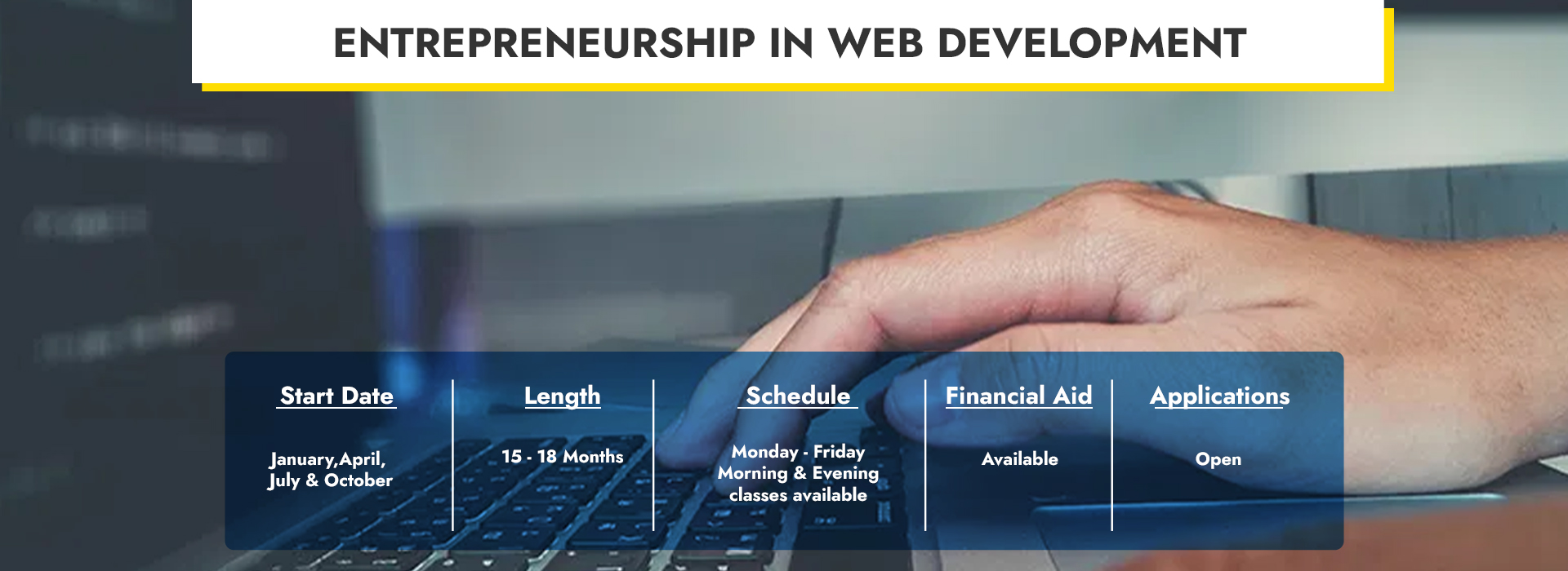 Entrepreneurship in Web Development Program - IITNJ